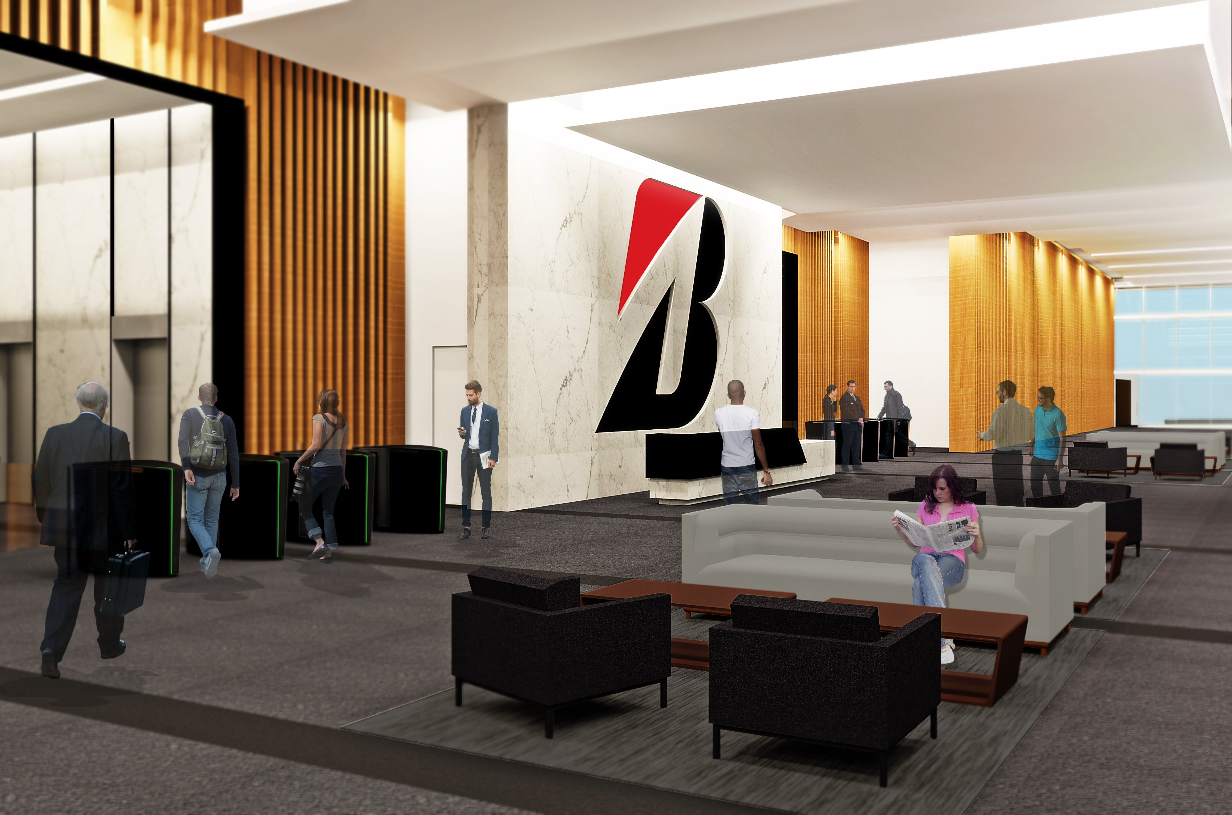 Bridgestone Americas Celebrates Topping Out of New Headquarters