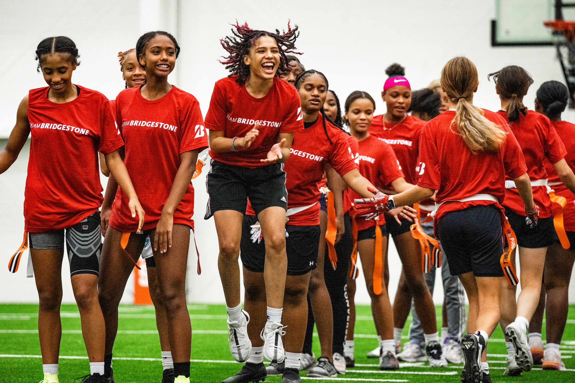 PHOTO | Bridgestone Girls Flag Football Cleveland
